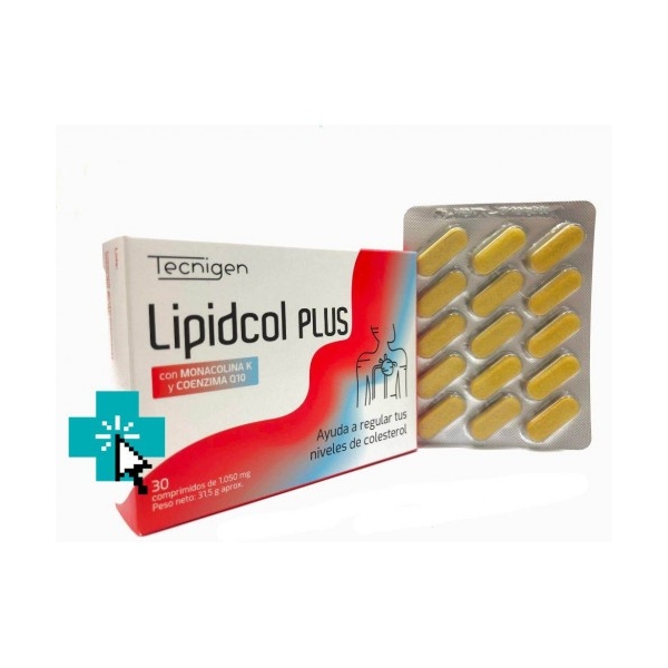 Tecnigen Lipidcol Plus 30 Comprimidos